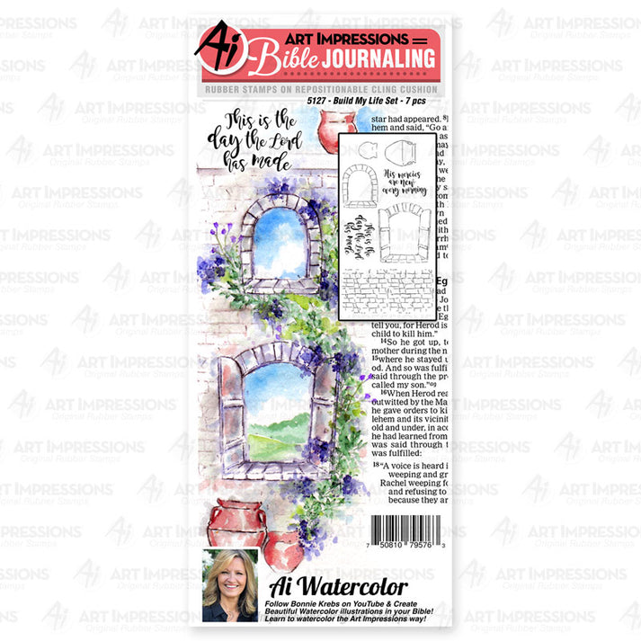 ART IMPRESSIONS 5127 – Build My Life Set – In2stampincards ...